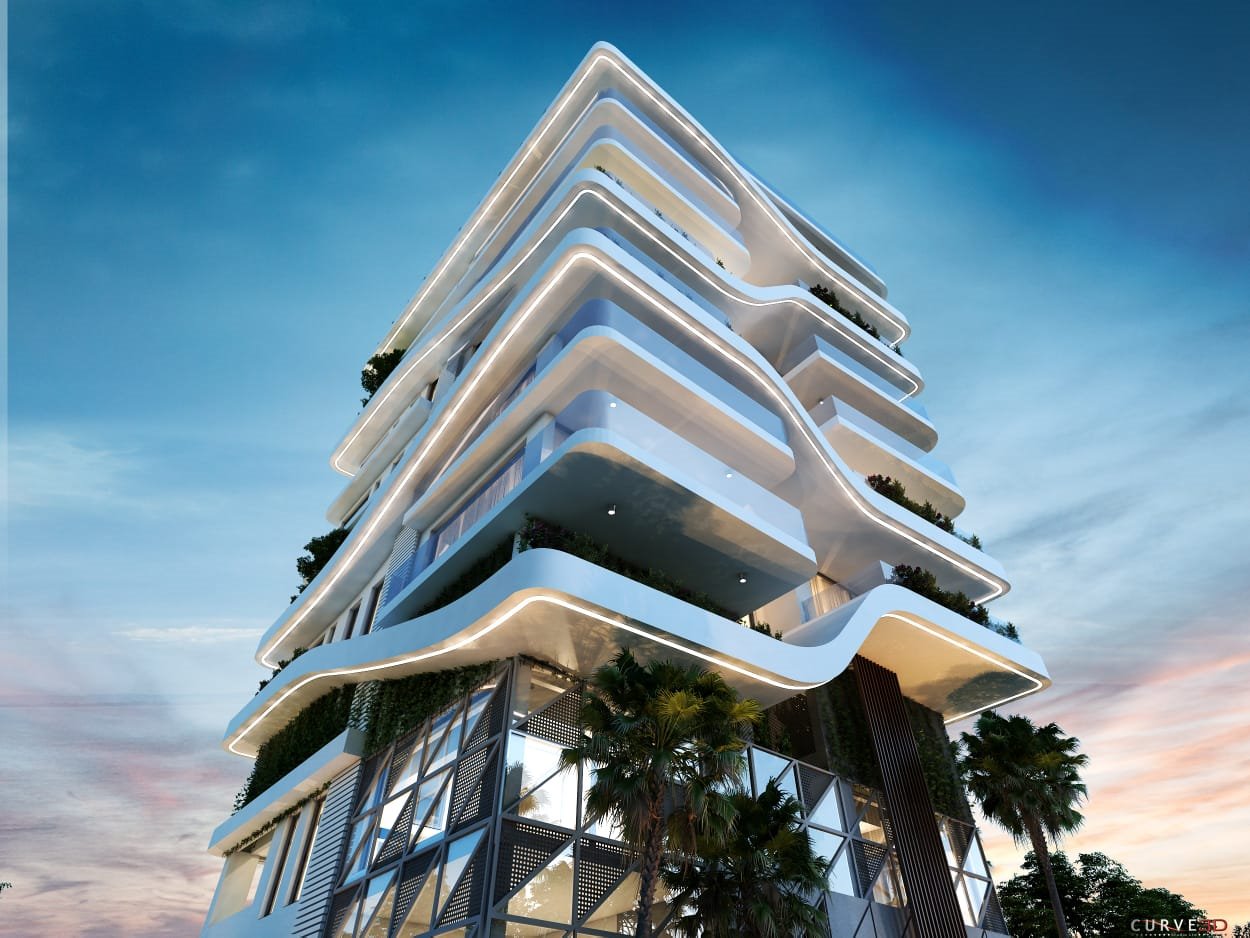 Project Wave Tower - Stand Alone Building | INDEX.cy