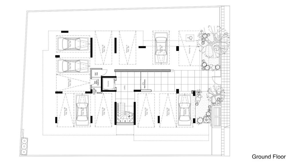 Project PINEWOOD RESIDENCES - Stand Alone Building | INDEX.cy